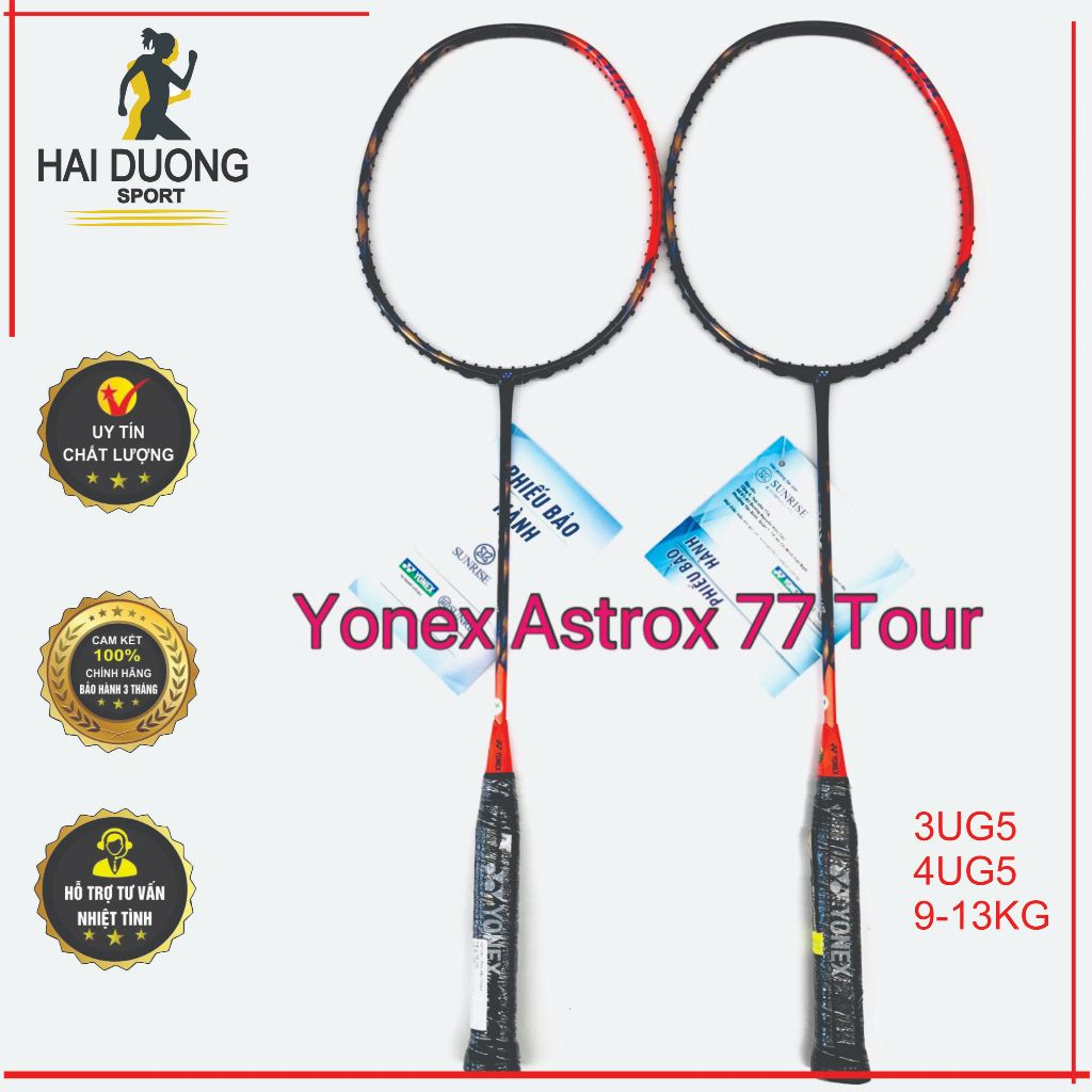 VỢT CẦU LÔNG YONEX ASTROX 77 TOUR CHÍNH HÃNG (4UG5,4UG6,3UG5,3UG6 ...