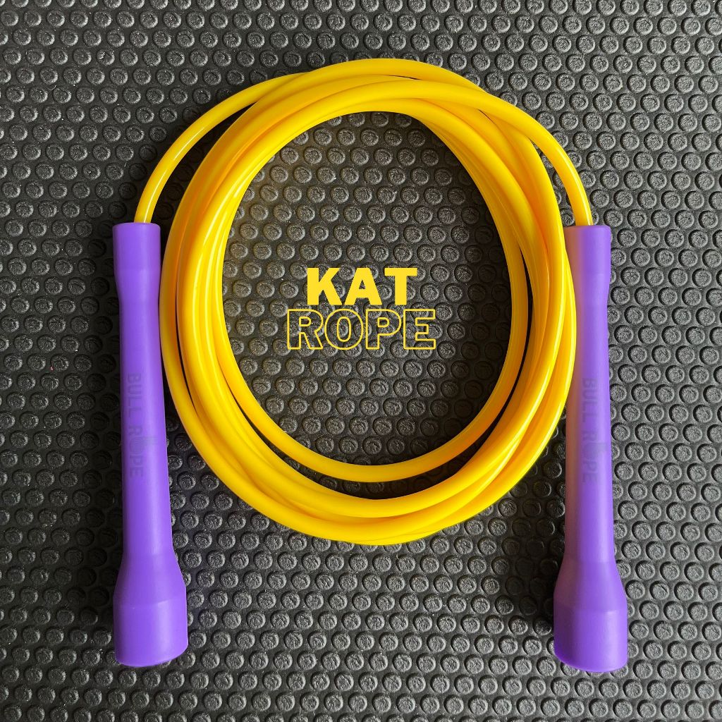 Dây nhảy tốc độ pvc 5mm, lõi nylon / KAT Speed rope [SP03] | Shopee ...