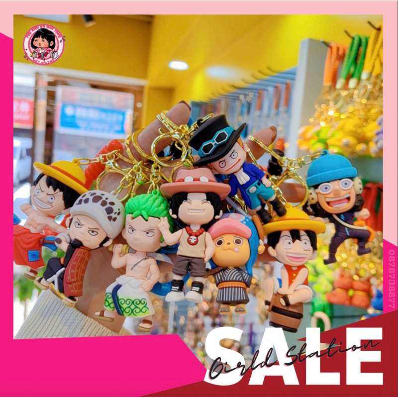 Móc Khoá One Piece Chibi Siêu Cute móc chìa khoá ô tô xe máy, trang trí ...
