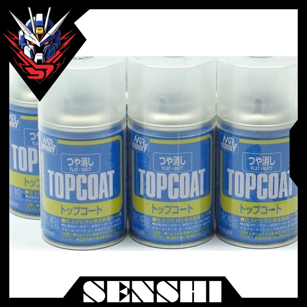 Lọ xịt sơn bảo vệ mô hình - Topcoat - Mr Hobby B503 B502 | Shopee Việt Nam