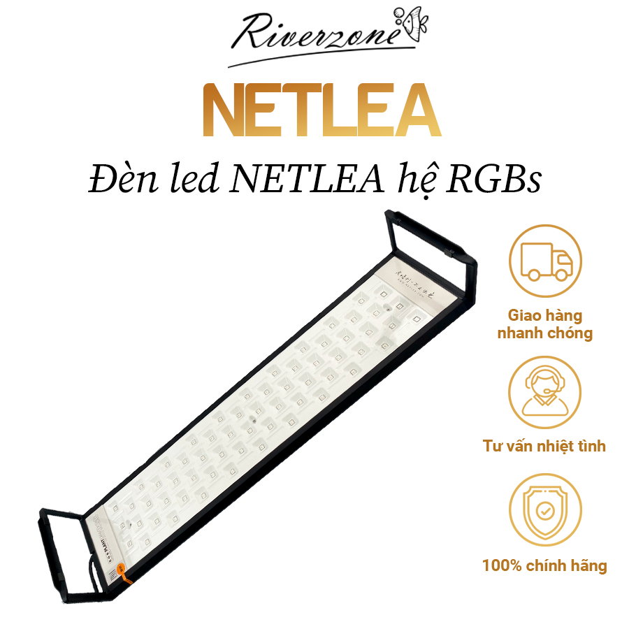Đèn led thủy sinh NETLEA RGBs cao cấp, chip đèn RGB thế hệ mới, màu sắc ...