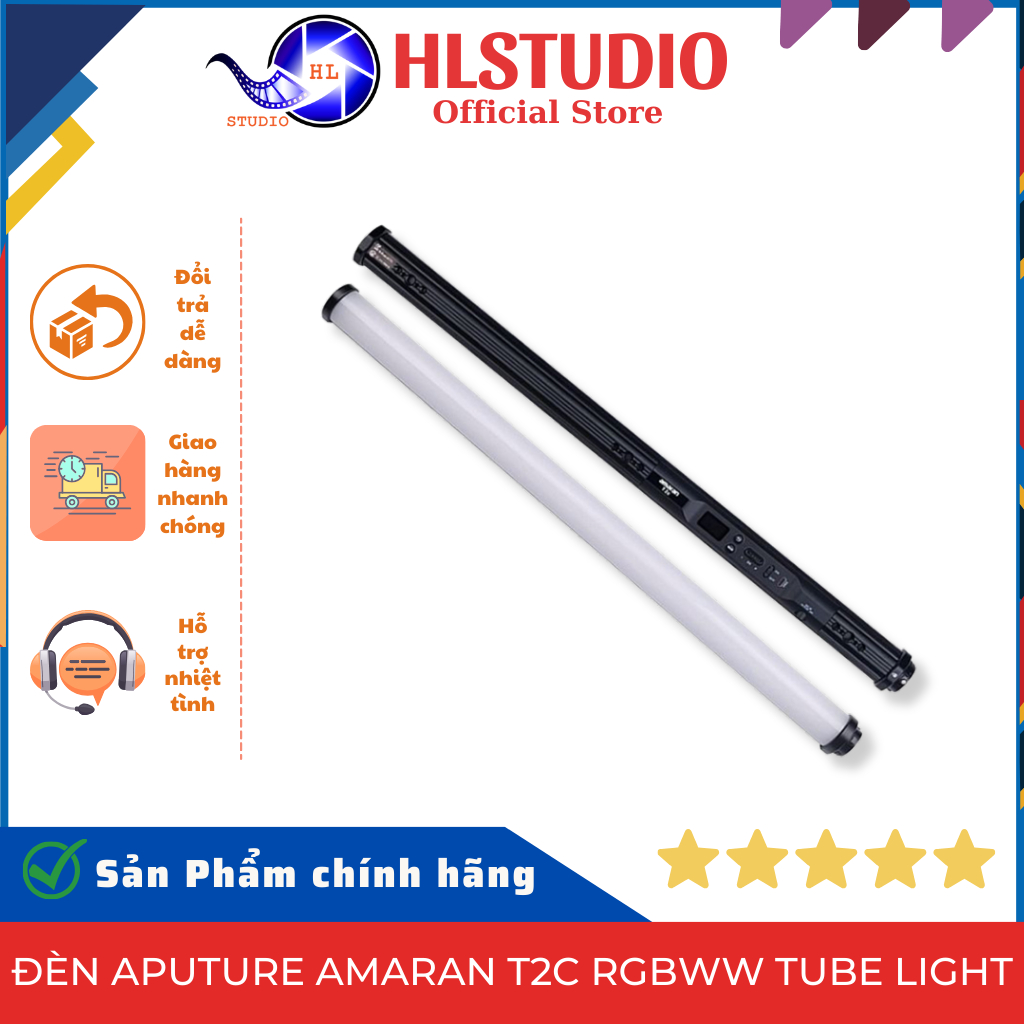 Đèn Aputure Amaran T2c RGBWW Tube Light HL Studio | Shopee Việt Nam