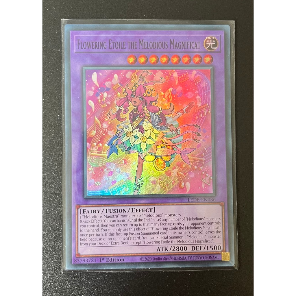 YMS - [Thẻ bài Yugioh] - [TCG-UK] - LEDE-EN036 - Flowering Etoile the Melodious Magnificat ...