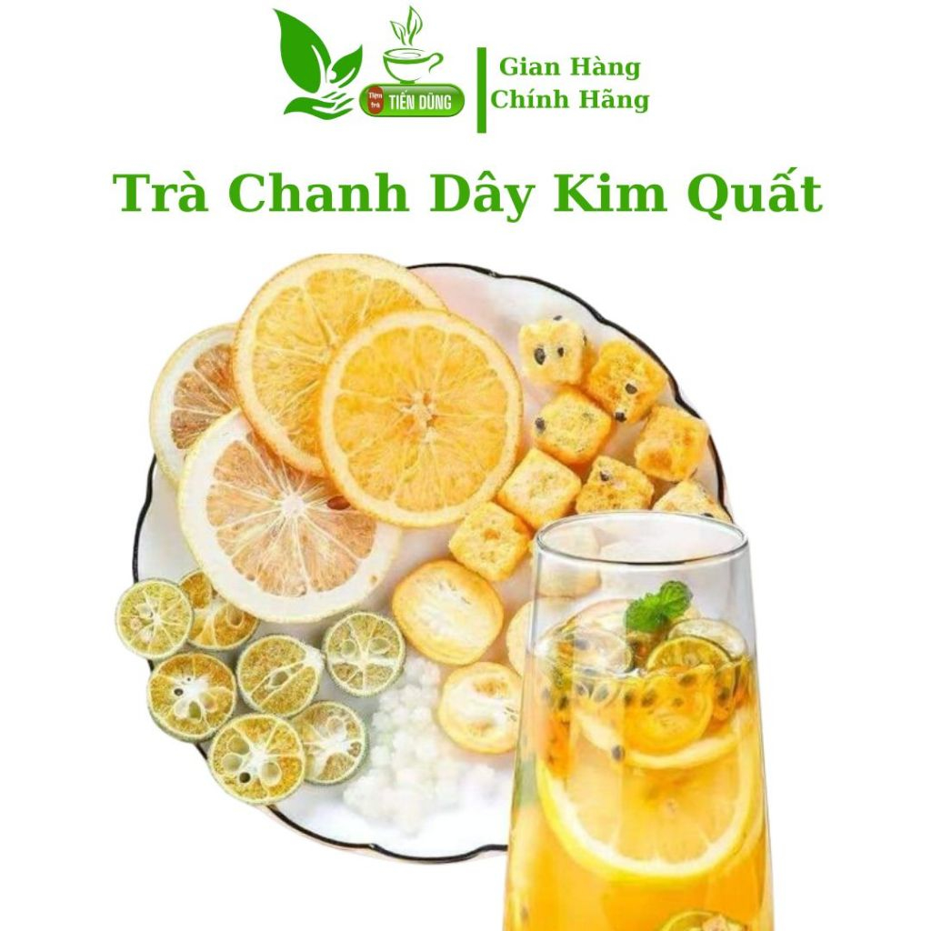 Trà Chanh Dây Kim Quất , Nước Uống Sáng Da Triệu Lộ Tư Detox Chanh Leo , Thanh Lọc Cơ Thể ...