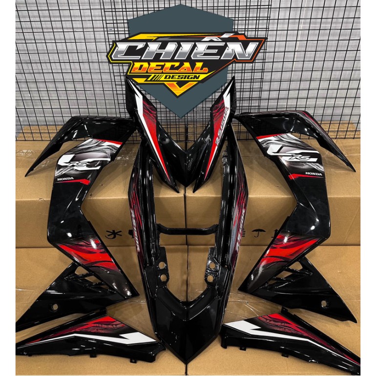 Tem rời winner150 V1 mẫu tem RS LC đen đỏ (tem 3 lớp cao cấp ) | Shopee ...