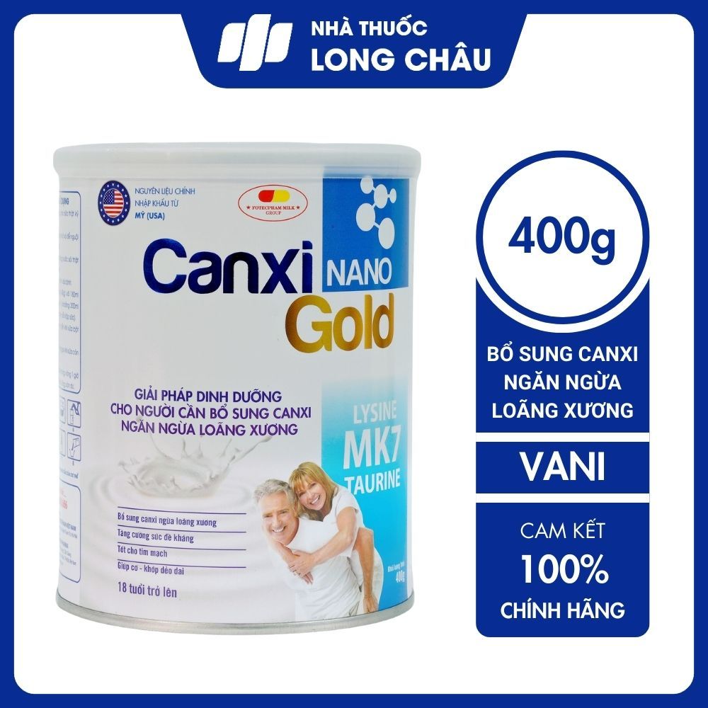 Sữa Canxi Nano Gold Sữa Canxi Cho Người Già Bổ Sung Canxi Ngăn Ngừa Loãng Xương Chính Hãng Japa ...