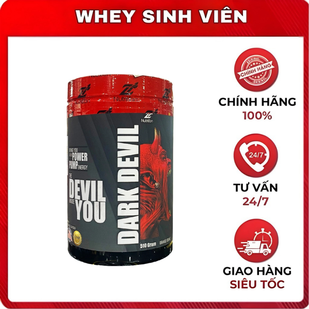 ZNutrition - Preworkout Dark Devil 30sv - Tăng sức mạnh CHÍNH HÃNG 100% ...