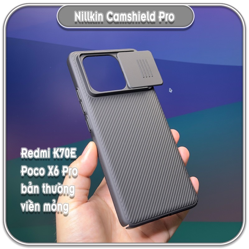Ốp chống sốc cho máy Redmi K70 - K70 Pro - K70E - Poco X6 Pro, Nillkin ...