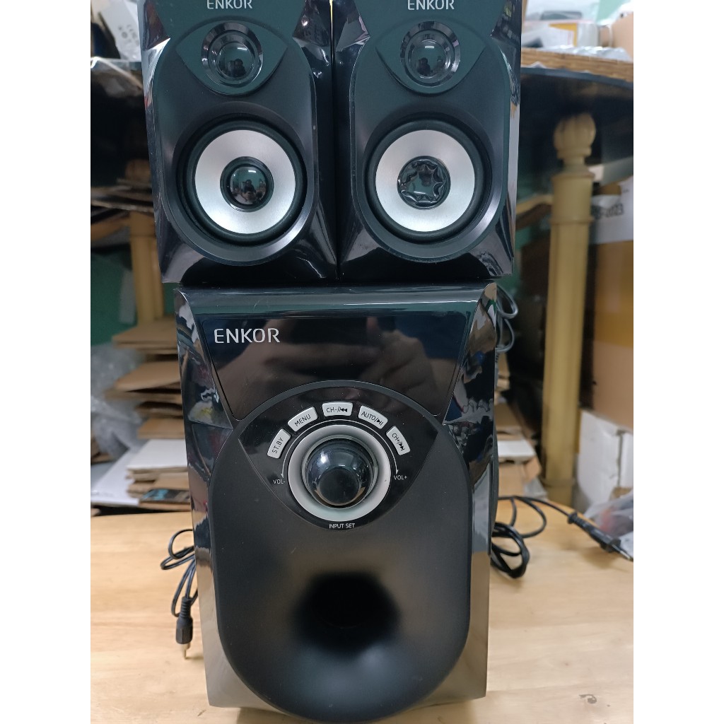 Loa vi tính Bluetooth Enkor R228 - 2.1 ( Like New ) | Shopee Việt Nam