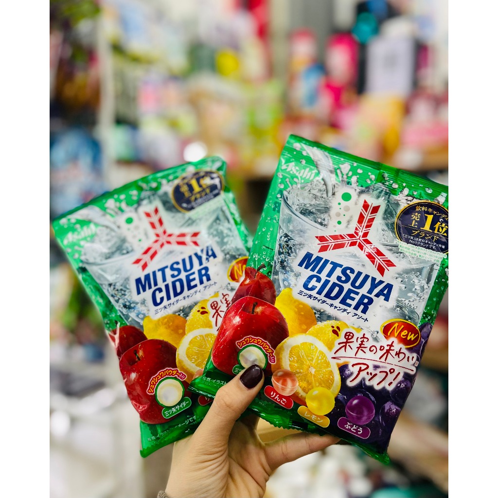 Kẹo Trái Cây Mitsuya Cider Asahi ASAHI Mitsuya Cider Candy 136g ...