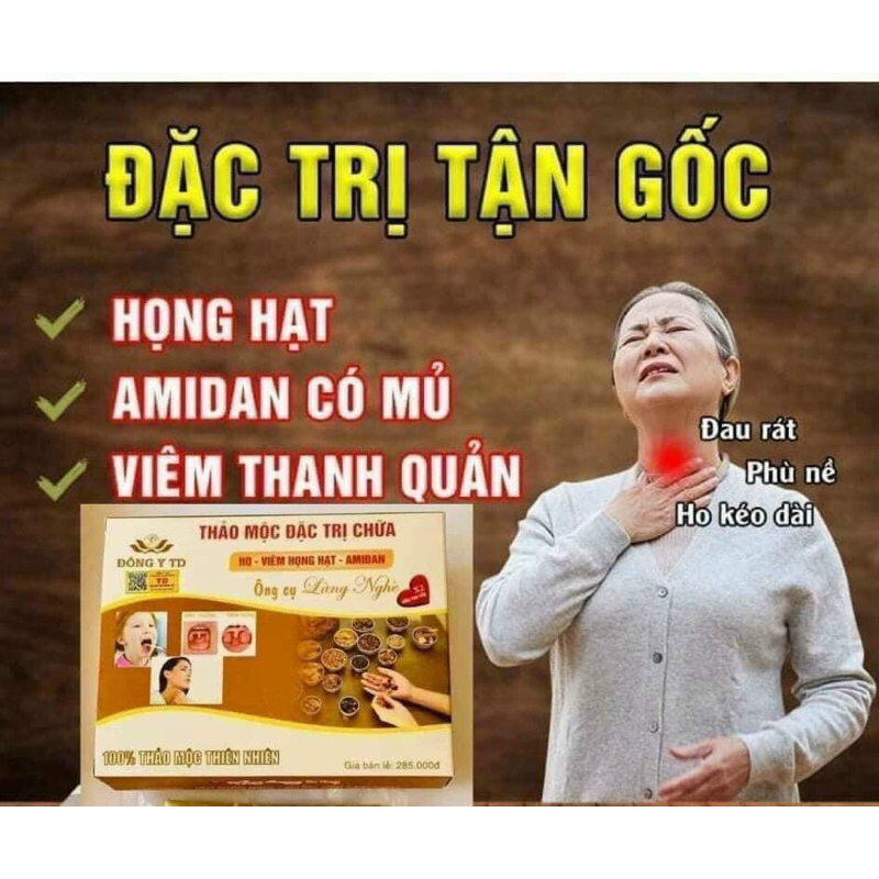 ho đờm viêm họng hạt, amidal , thanh quản | Shopee Việt Nam