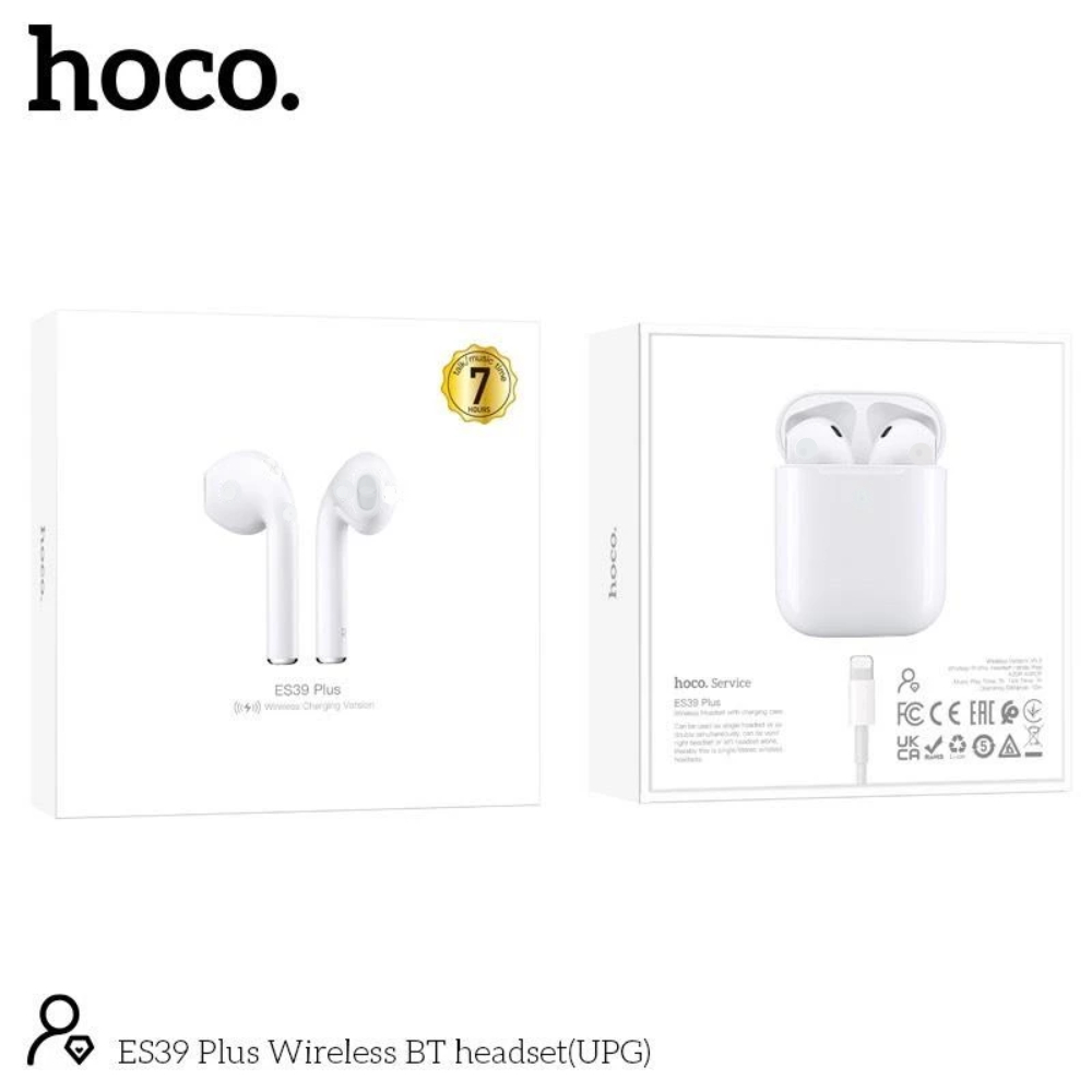 Tai Nghe Bluetooth Hoco Es39/Es39 Pro/Es39 Plus. Tai Nghe Không Dây V5.1 Nghe Nhạc 7H Hỗ Trợ ...