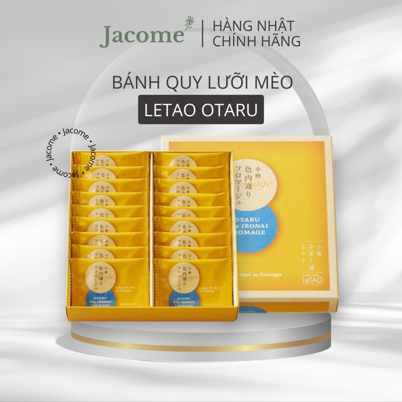 [BÁNH NHẬT] BÁNH QUY LETAO OTARU Rue IRONAI FROMAGE | Shopee Việt Nam