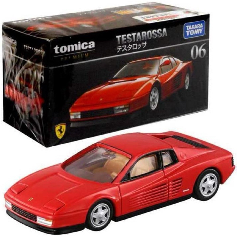Hobby Store xe mô hình Tomica Premium NO. 06 Ferrari TESTAROSSA đỏ(No ...
