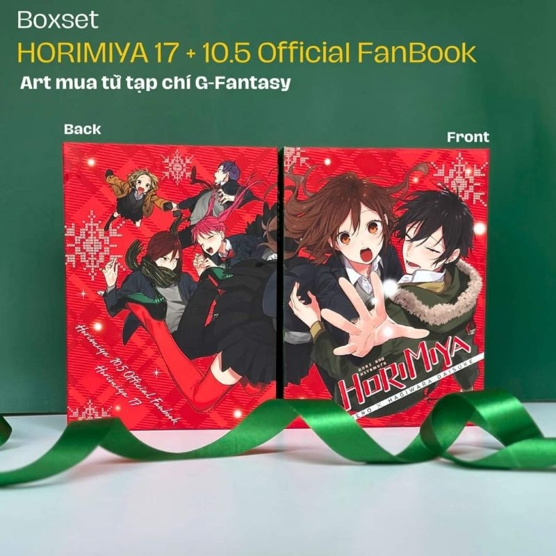 Box Horimiya 17+ 10.5 Official Fanbook Sưu Tầm +Tapestrip | Shopee Việt Nam