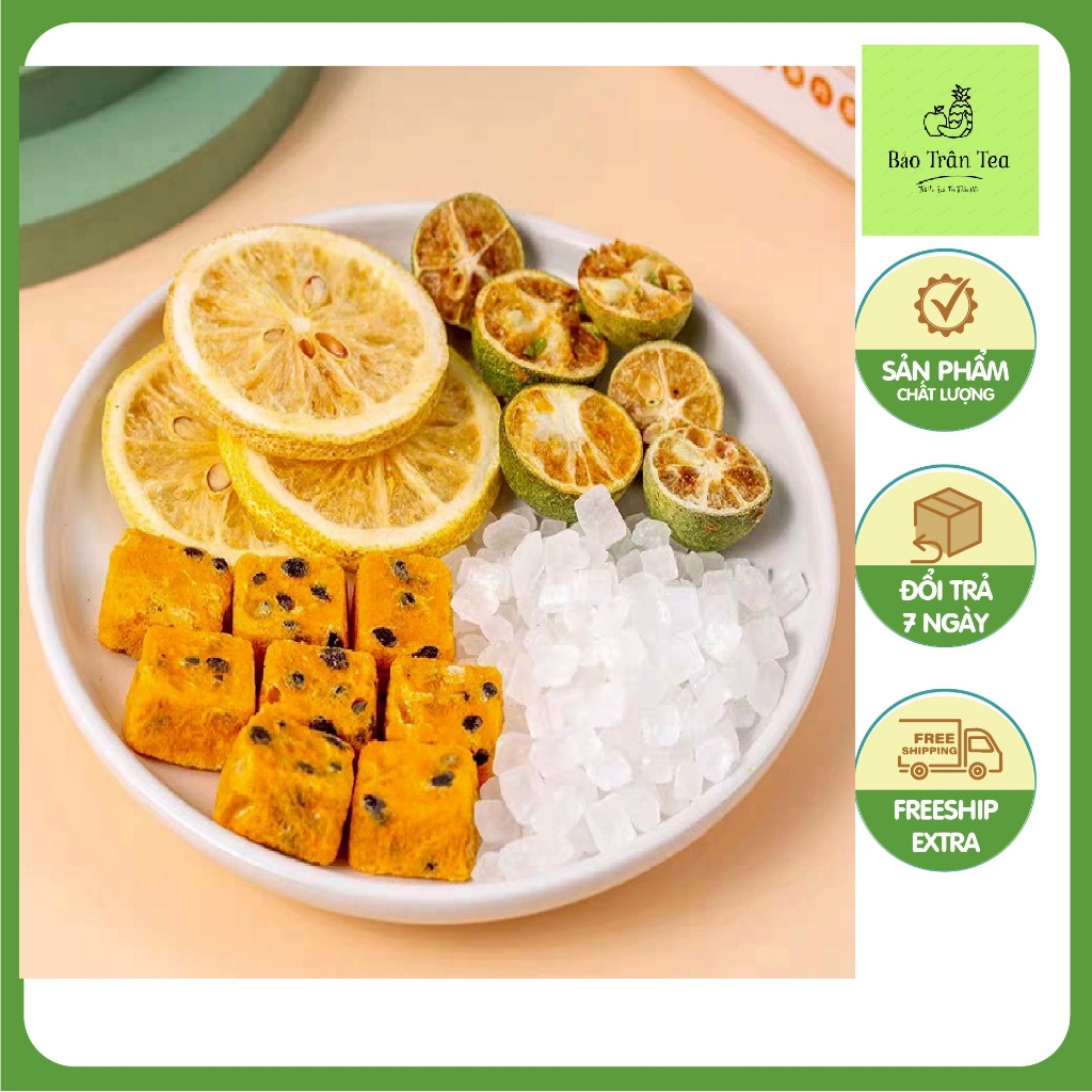 Trà detox Chanh Dây Kim Quất, thanh nhiệt cơ thể, bổ sung vitamin C, Công thức trắng da Triệu Lộ ...