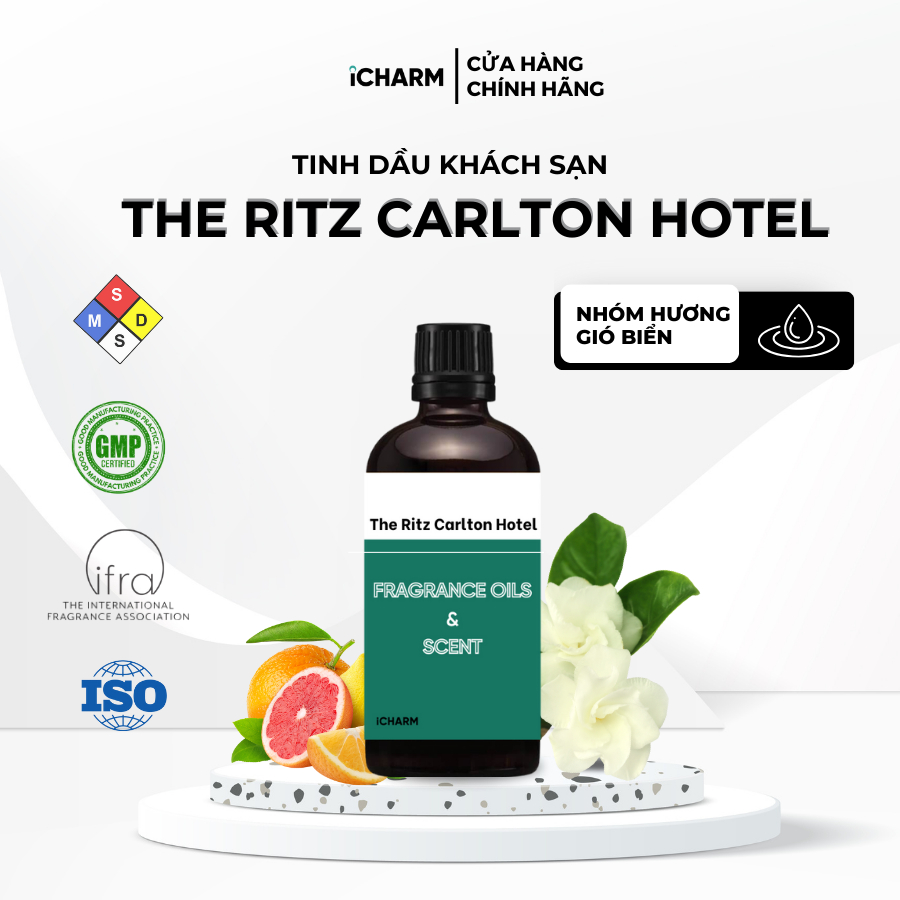 Tinh dầu xông phòng hương khách sạn The Ritz Carlton Hotel 50ml, 100ml - Tinh dầu thơm phòng ...