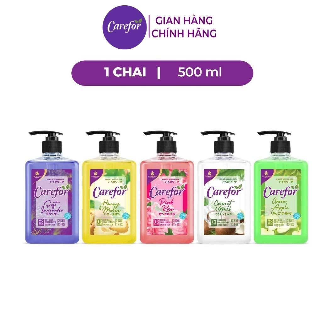 Sữa rửa tay diệt khuẩn Carefor 500ml ! | Shopee Việt Nam
