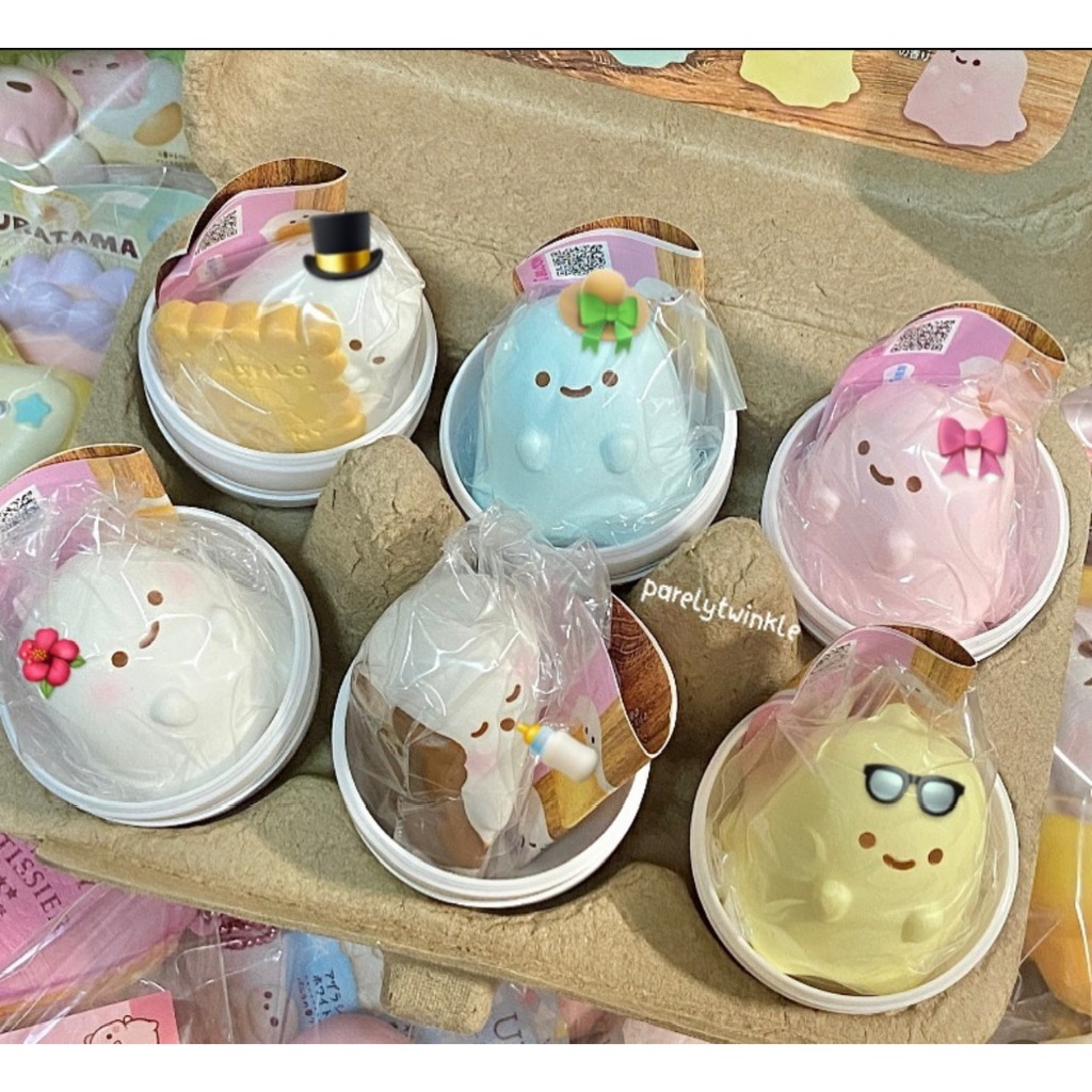 SQUISHY IBLOOM MARSHMALOW GHOST EGG | Shopee Việt Nam