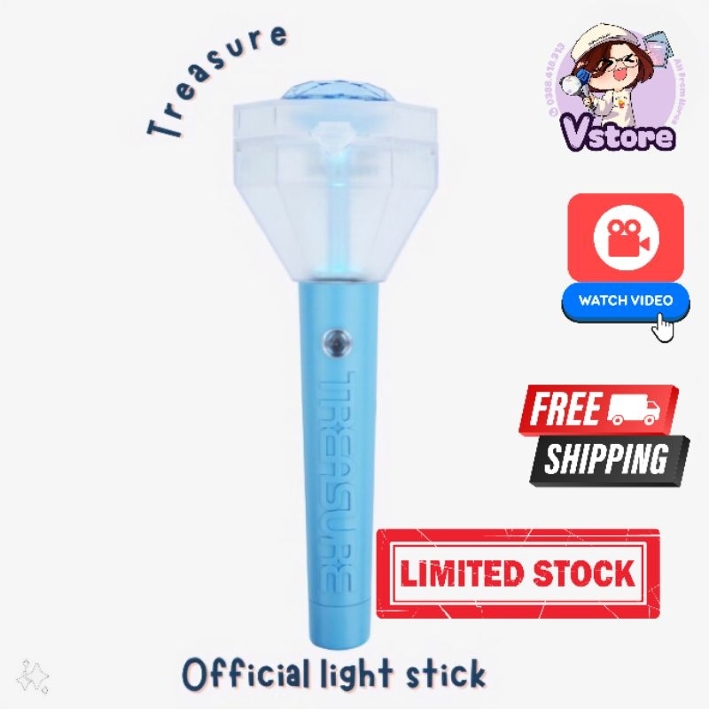 VStore - duyendo97 TREASURE OFFICIAL LIGHTSTICK [ Teulight ] Đèn cổ vũ ...