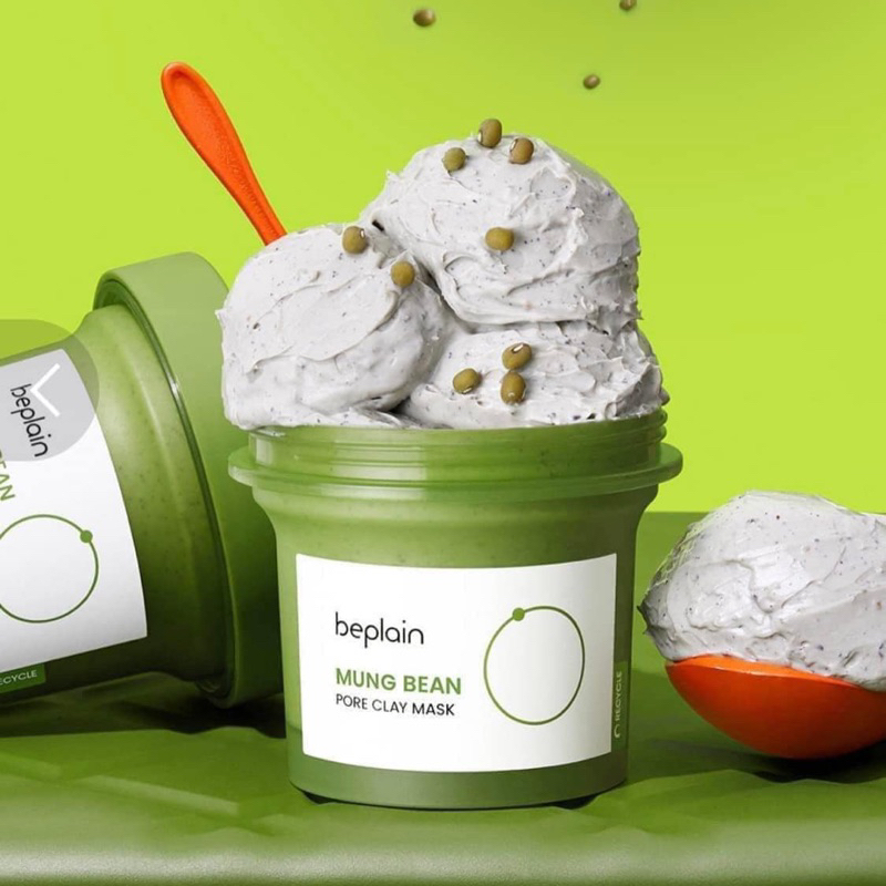 MẶT NẠ ĐẤT SÉT BEPLAIN MUNG BEAN PORE CLAY MASK 120ML | Shopee Việt Nam