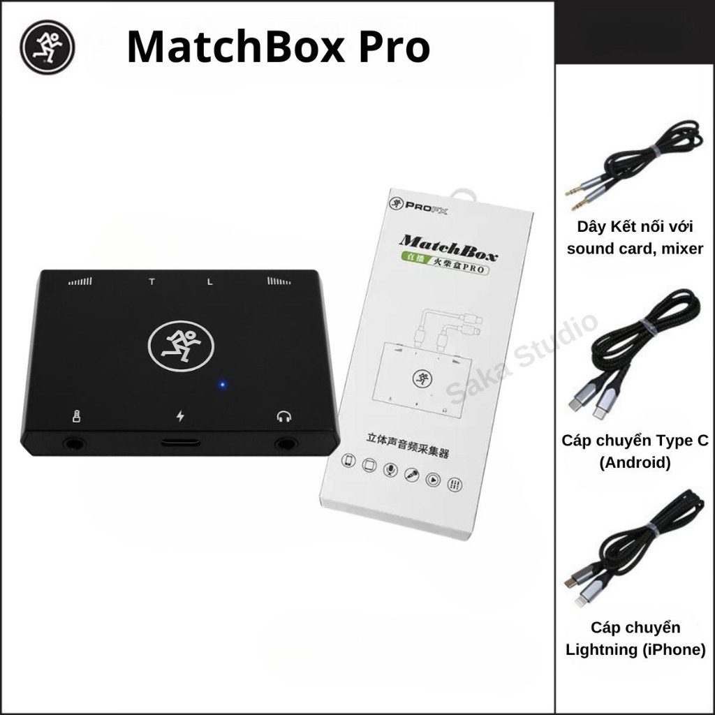Box livestream MatchBox Pro PK 2 chiều âm thanh stereo dùng cho nhiều ...