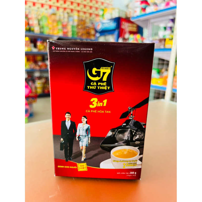 Cà phê hoà tan G7 3in1 (hộp 18 gói x 16g) : KLT 288g | Shopee Việt Nam