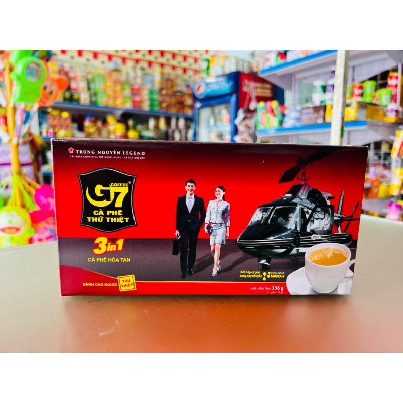 Cà phê hoà tan G7 3in1 (hộp 21 gói x 16g) : KLT 336g | Shopee Việt Nam