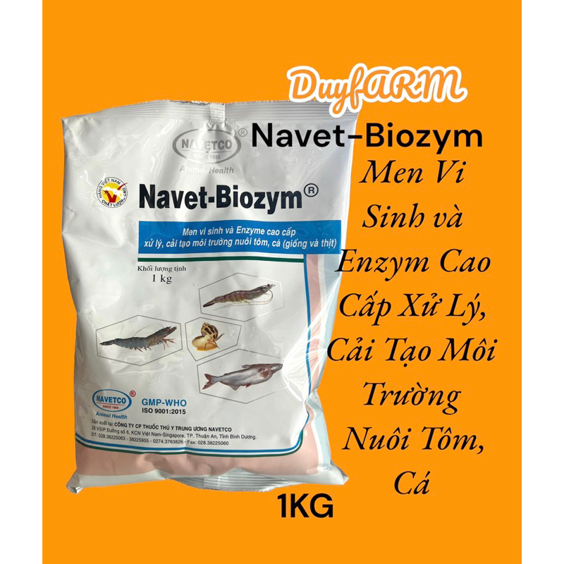 Men Vi Sinh NAVET BIOZYM Navetco xử lý đáy ao, tạo thức ăn tự nhiên ...
