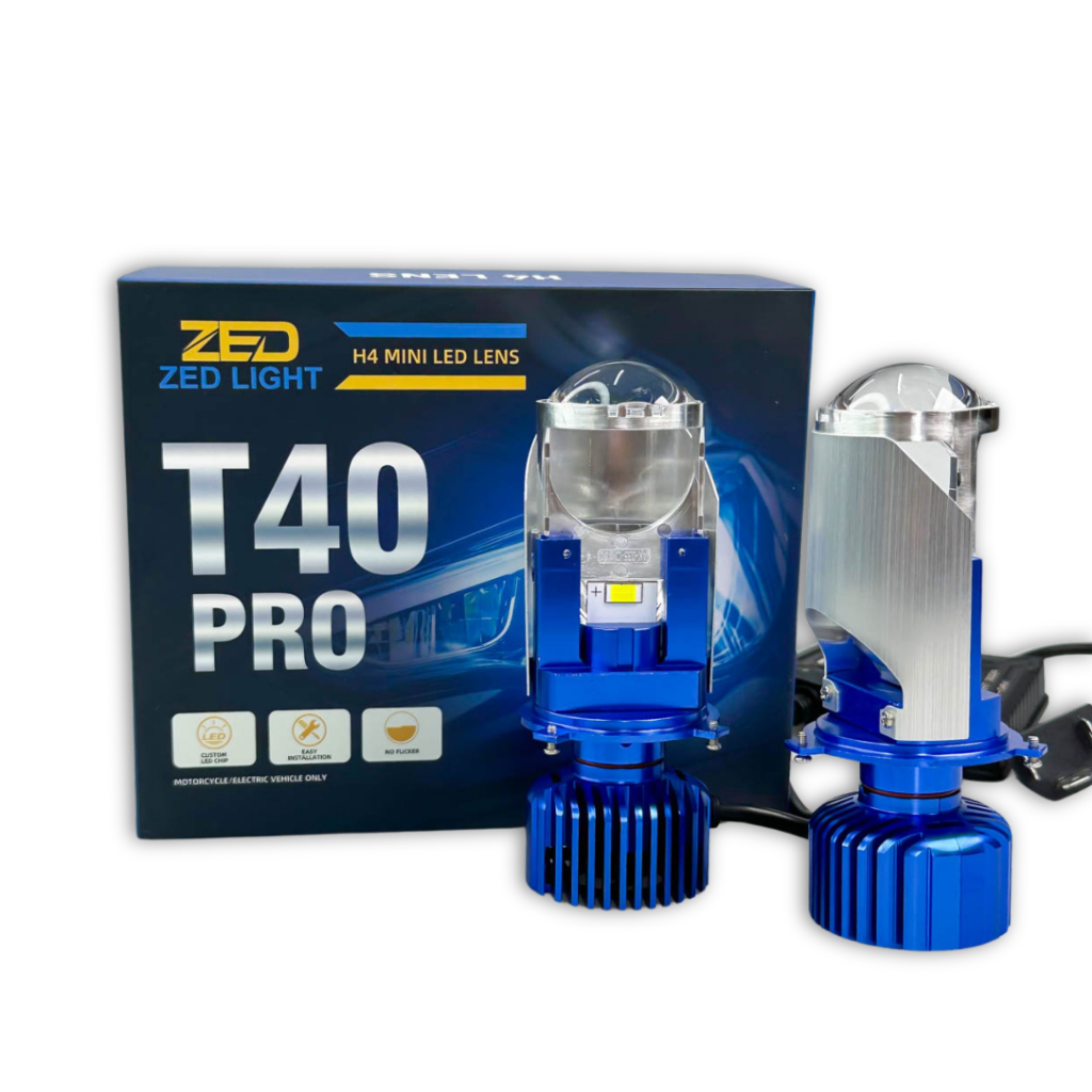 Đèn Pha Bi Cầu T40 - T40 PRO ZED LIGHT 12 24V 55W Chống Chói - BH 12 ...