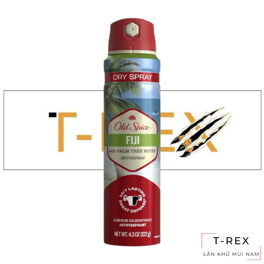 Xịt Giữ Khô Old Spice Fiji Aluminum Free Dry Spray 122Gr | Shopee Việt Nam
