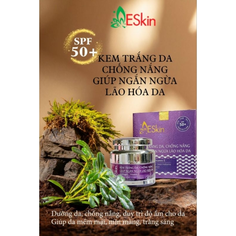 kem eskin dưỡng trắng da chống nắng ngăn ngừa lão hóa | Shopee Việt Nam