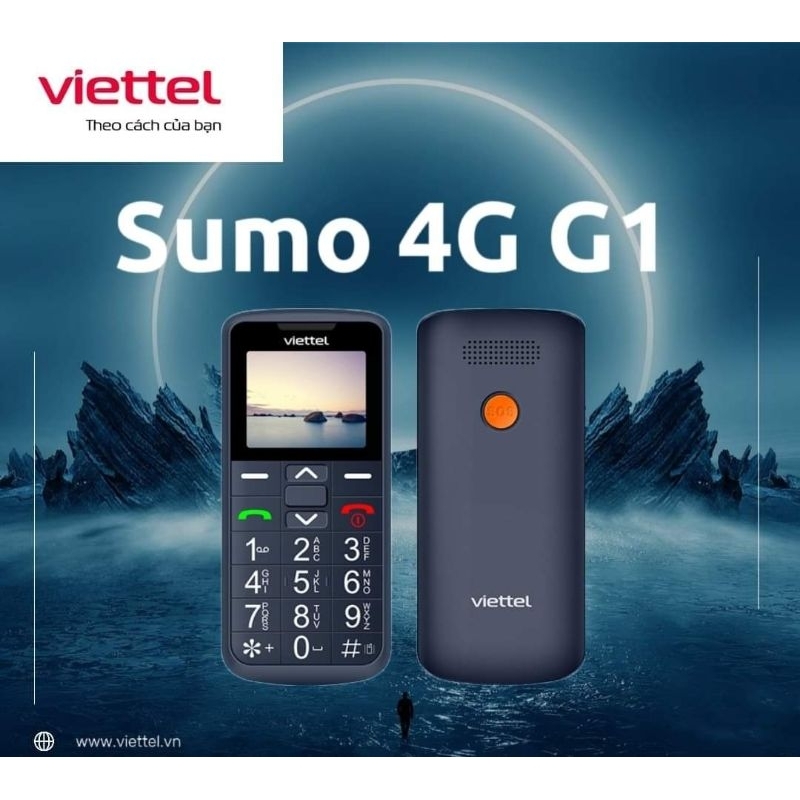 Điện thoại người già (sóng 4G) Viettel sumo G1, G2 BH 12 tháng | Shopee Việt Nam