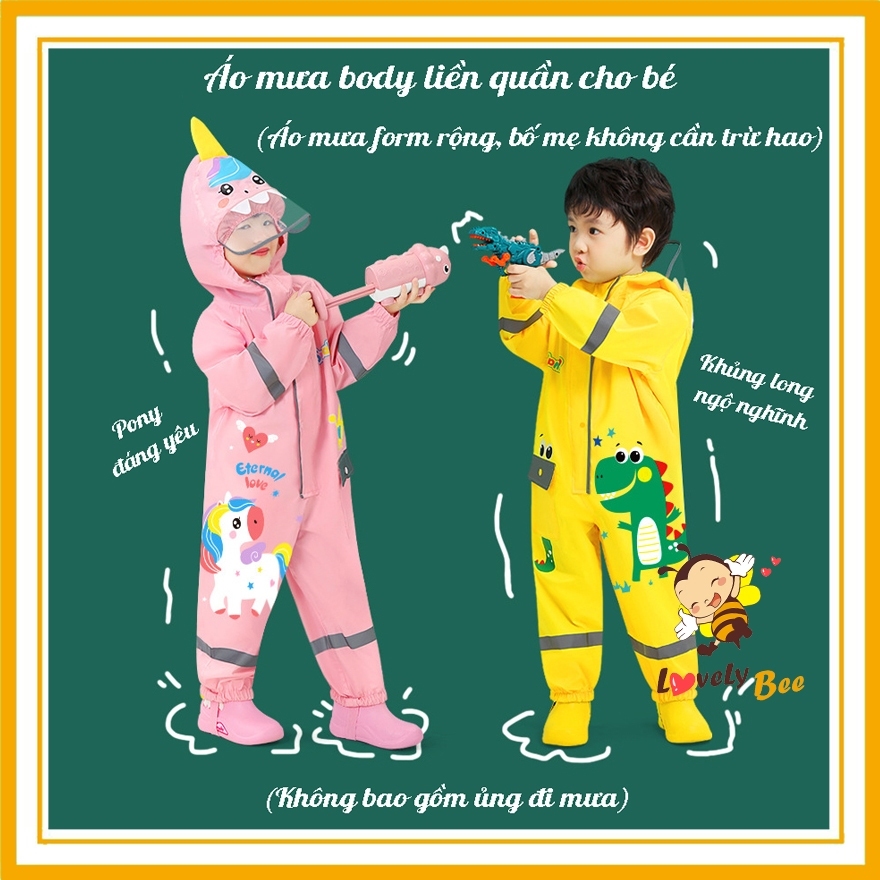 Áo Mưa Body Smally Chính Hãng Mumeng Cao Cấp Cho Bé - Áo Mưa Trẻ Em Cao ...