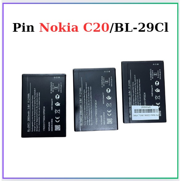 Pin nokia c20 bl-29ci mới | Shopee Việt Nam