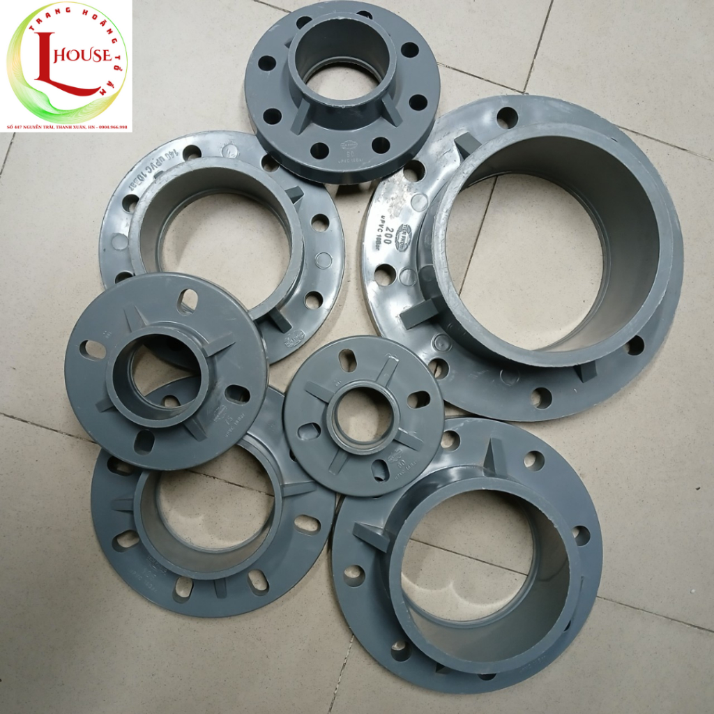Bích Nối Ống PVC, Mặt Bích PVC D60, 75, 90, 110 Tiền Phong chính hãng ...