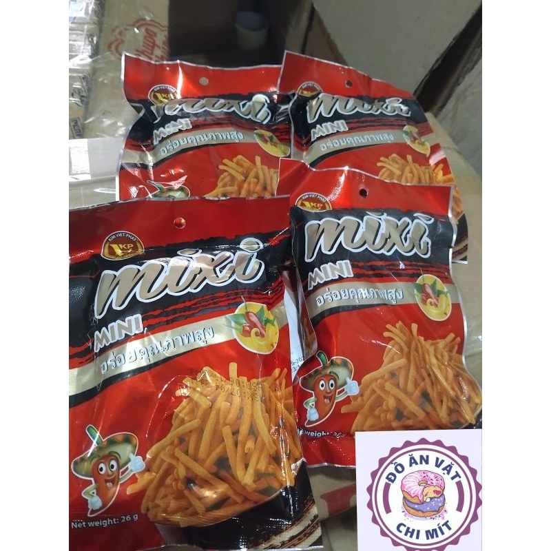 Bán sỉ snack MIXI mini bịch 30 gói thơm cay ngon hấp dẫn đồ ăn vặt cổng ...