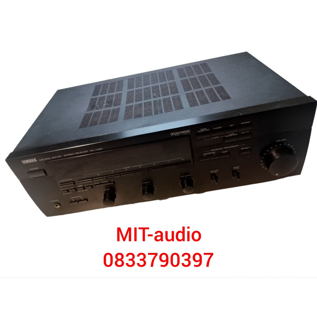 Amply bãi nhật 5.0 Yamaha RX-V390 chạy 110v-240v nguyên bản chưa sửa ...