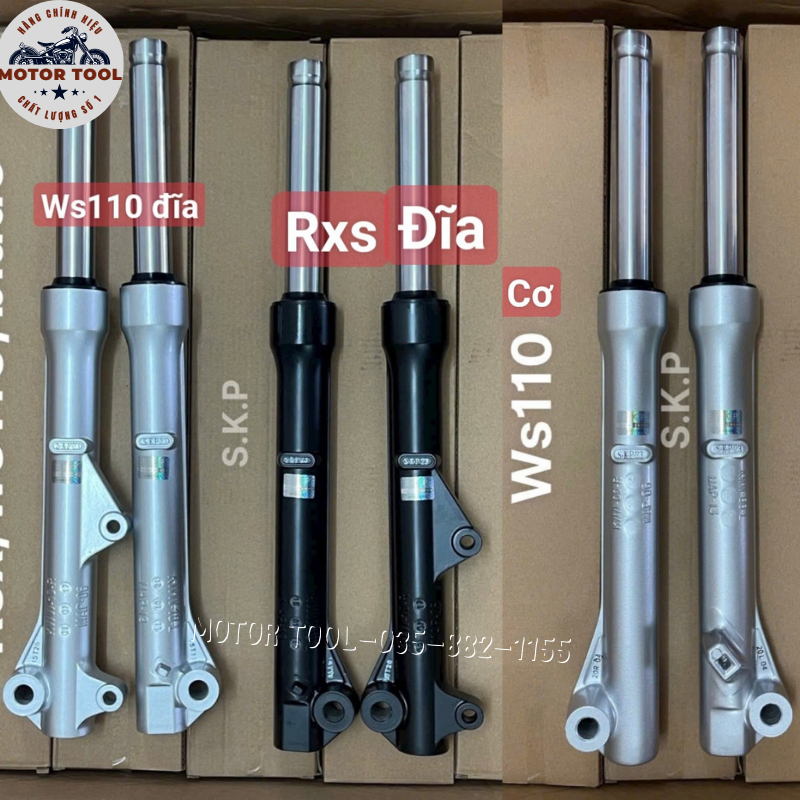 Phuộc Giảm Sóc Trước Xe Máy Wave Rsx, Ws 110, Rs, Wave Nhỏ, Thụt Đĩa Và ...