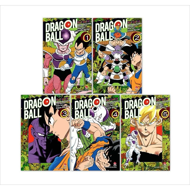 Sách-Dragon Ball Full Color - Phần bốn (5 tập) | Shopee Việt Nam