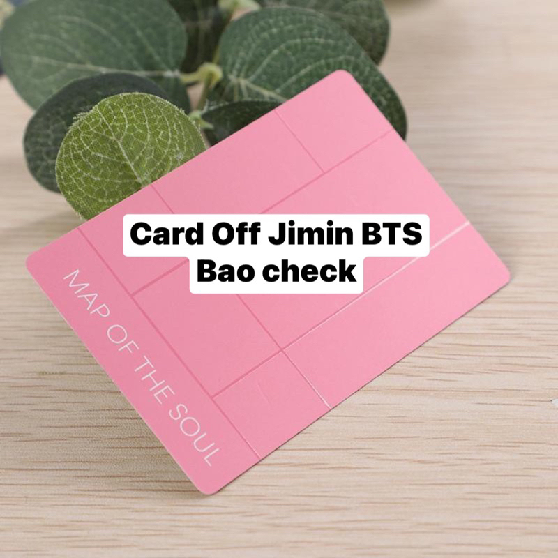 Card Jimin BTS (đọc mô tả) | Shopee Việt Nam
