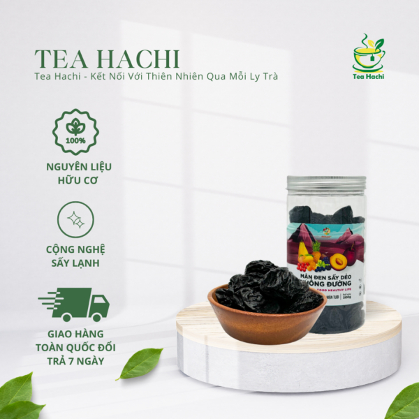 Mận đen sấy dẻo - Tea Hachi| Túi 500g | Shopee Việt Nam