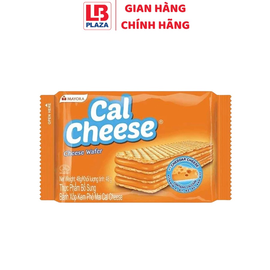 Bánh xốp nhân phô mai Cal Cheese 48g | Shopee Việt Nam