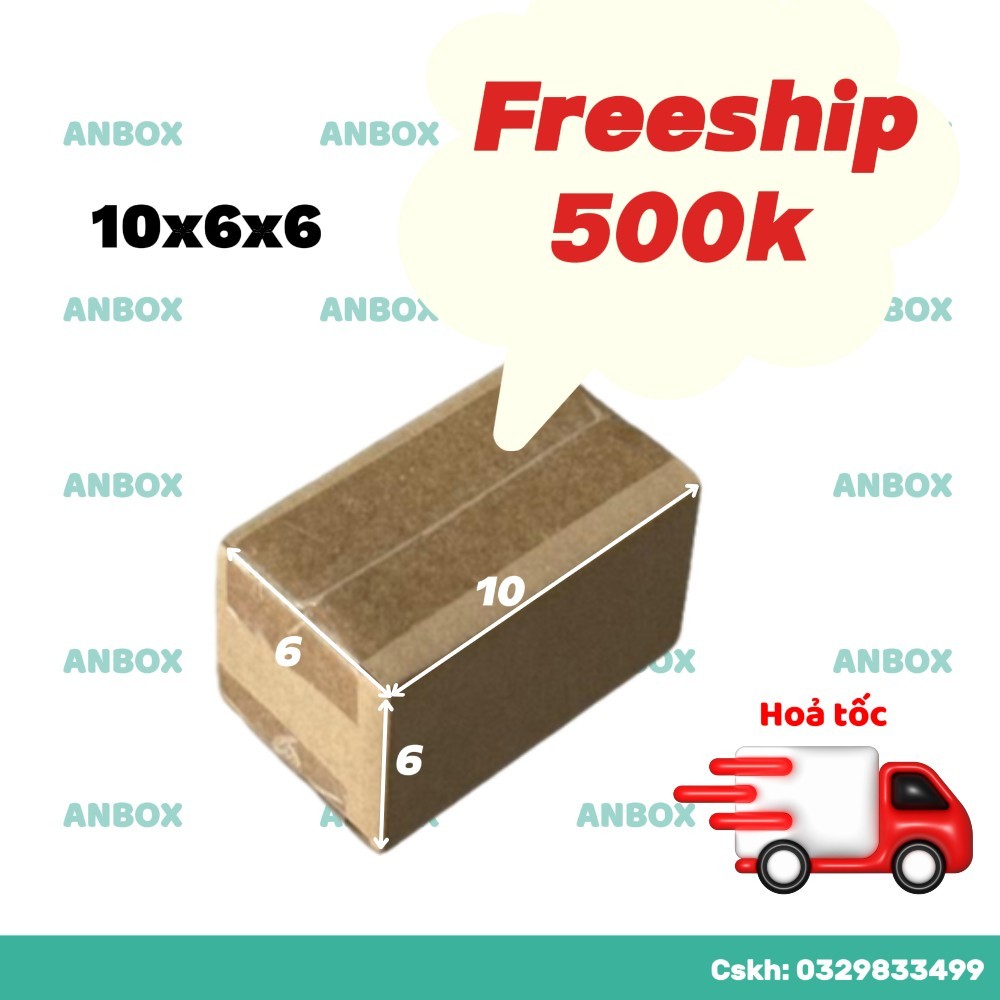hộp carton gói hàng 10x6x6 bộ 100 không in | Shopee Việt Nam