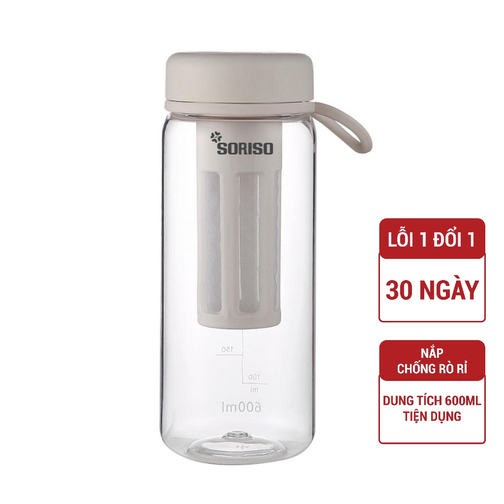 Bình Pha Cold Brew SORISO, Bình Ủ Cafe Cold Brew, Dung Tích 600ml Bé ...