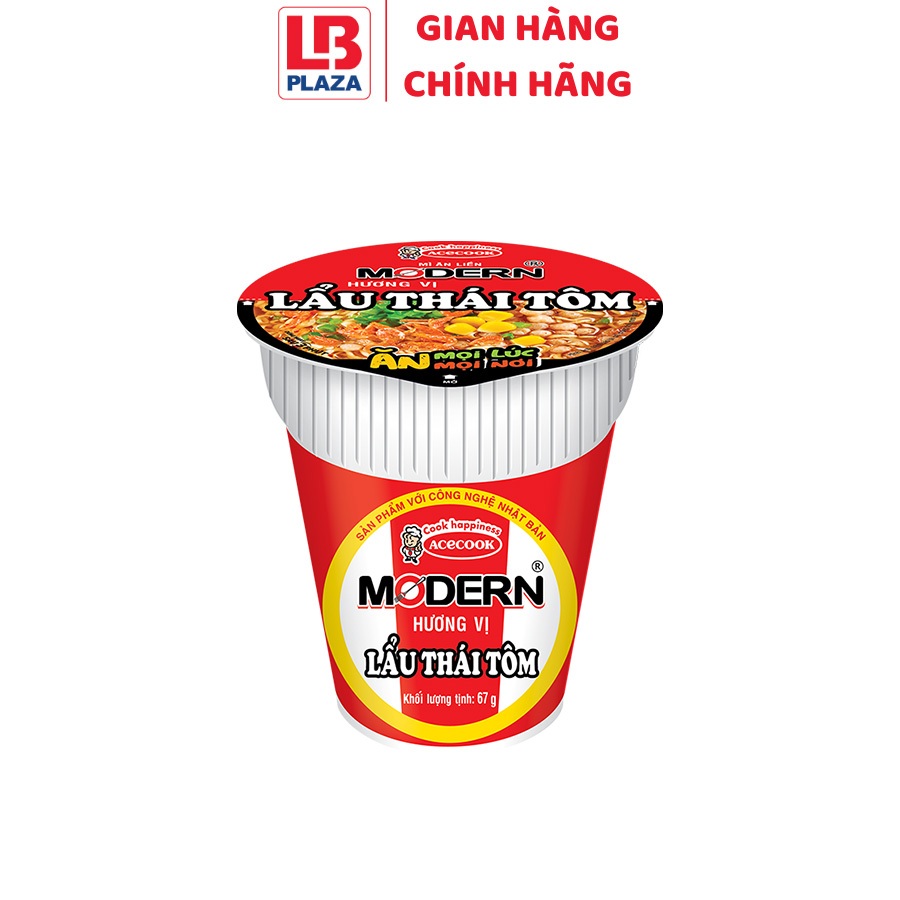 Mì ly Modern 67g - Hàng chính hãng | Shopee Việt Nam