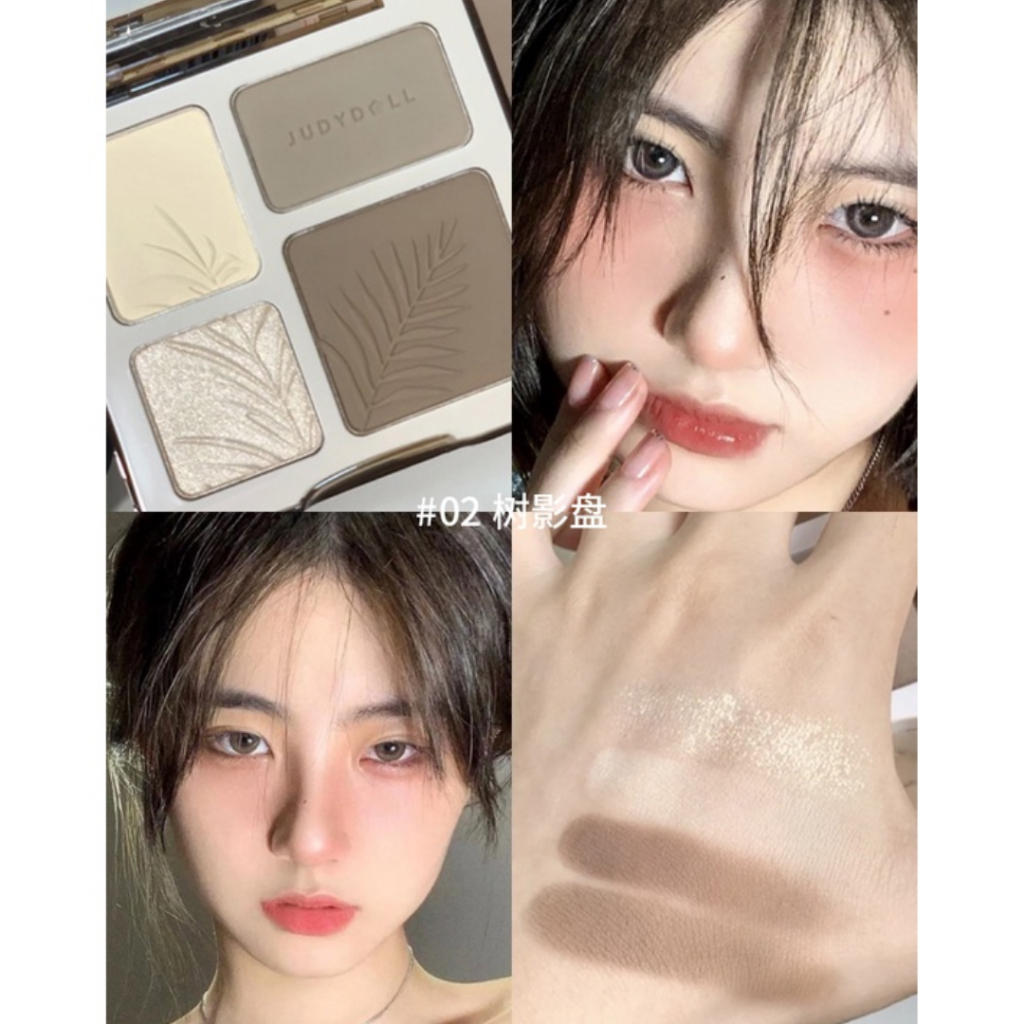[JudyDoll] Bảng Tạo Khối Bắt Sáng Judy Doll Highlighter Contour Palette ...