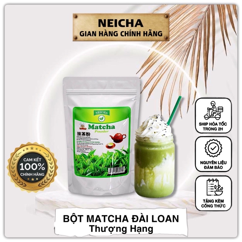 Bột trà xanh Neicha Matcha Đài Loan gói 500g | Shopee Việt Nam