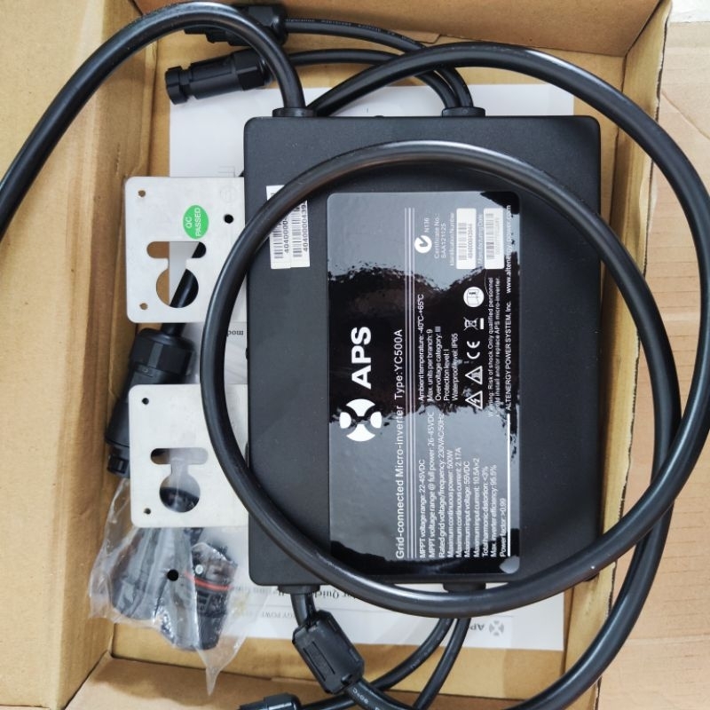 Biến tần hòa lưới NLMT 500W APSYSTEMS YC500A hỗ trợ 2 PIN | Shopee Việt Nam