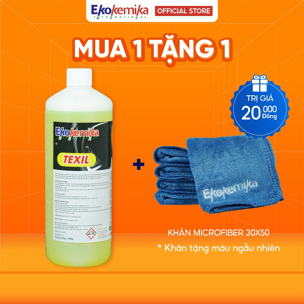 Dung Dịch Vệ Sinh, Làm Sạch Ghế Da, Nội Thất Xe Ekokemika Texil 1L ...